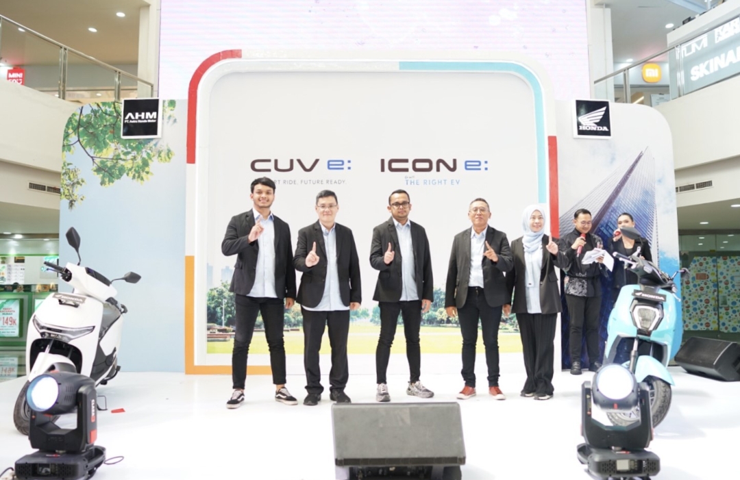 Astra Motor Sumsel Perkenalkan 2 Motor Listrik Terbaru, Honda ICON e ...
