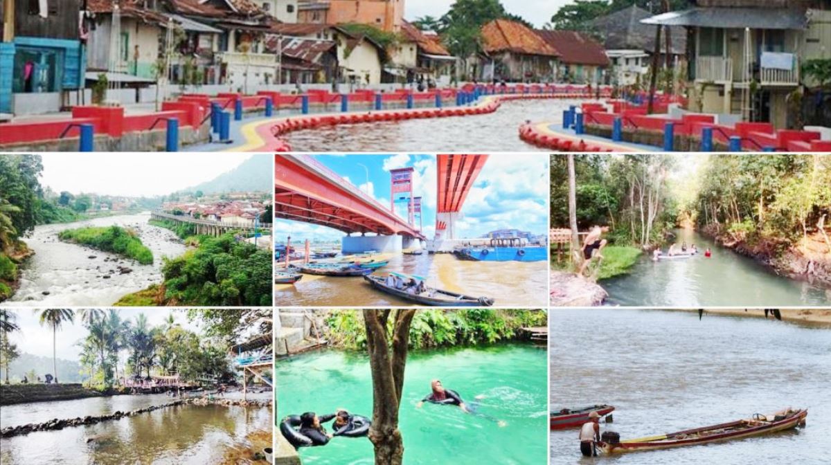 Tujuh Destinasi Wisata Sungai di Sumatera Selatan, Salah Satunya Warna ...